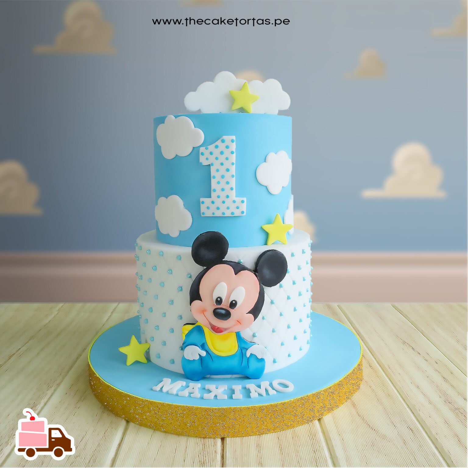 Torta Mickey Mouse Bebe - The Cake Tortas