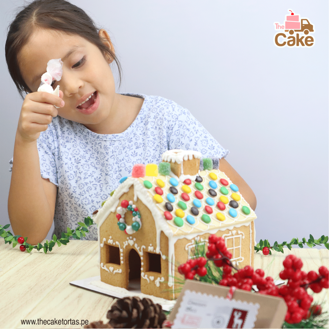 Casita De Jengibre Para Armar 1 - The Cake Tortas