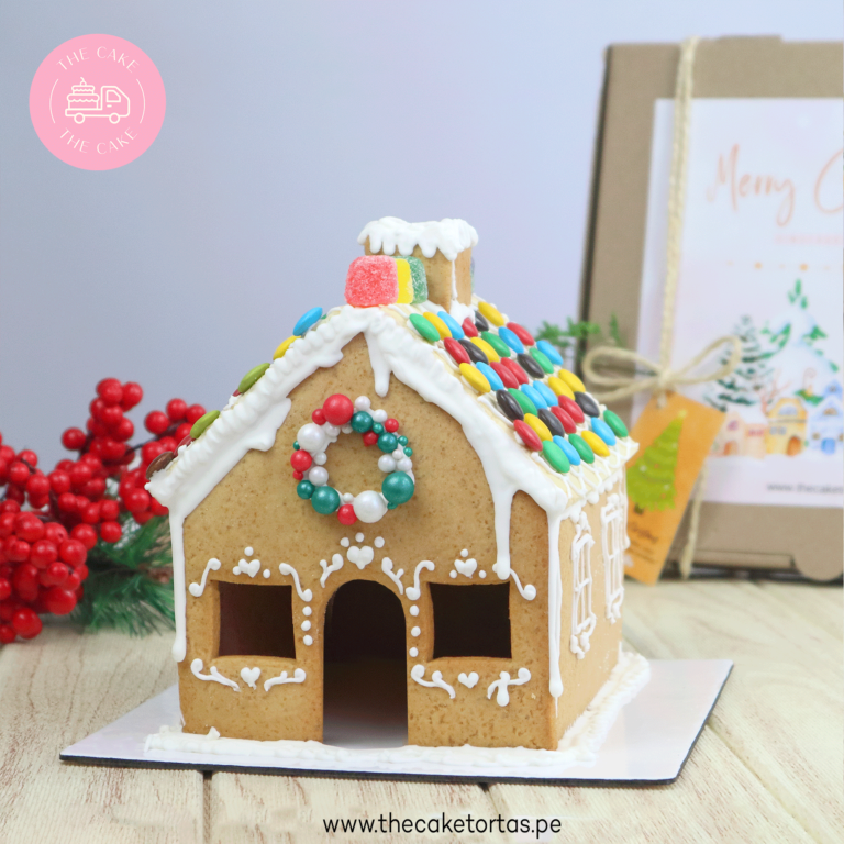 Casita De Jengibre 1 - The Cake Tortas